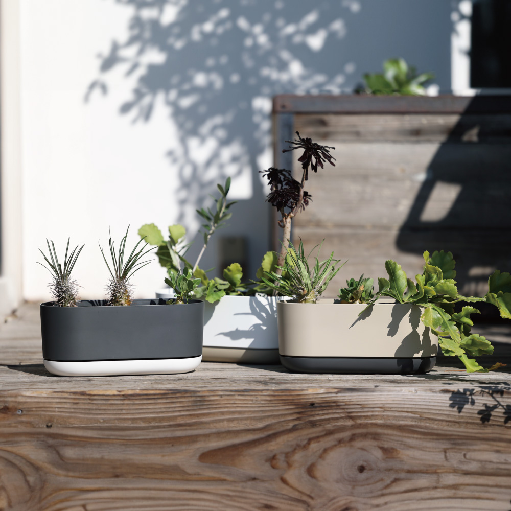 リサイクルの輪が未来を育む 100%リサイクルpot【SGI】 | magnet Inc.