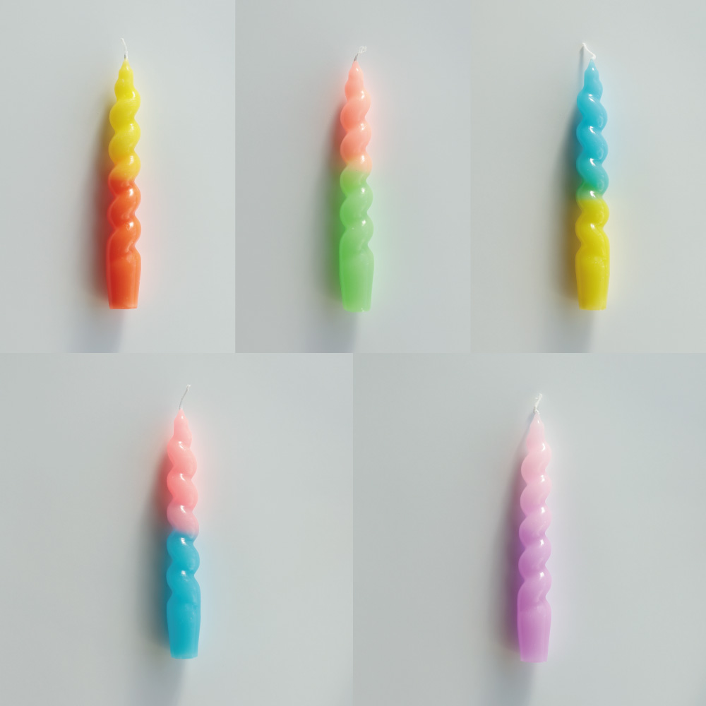 【販売予定商品】TWO TONE TWIST CANDLE | magnet Inc.